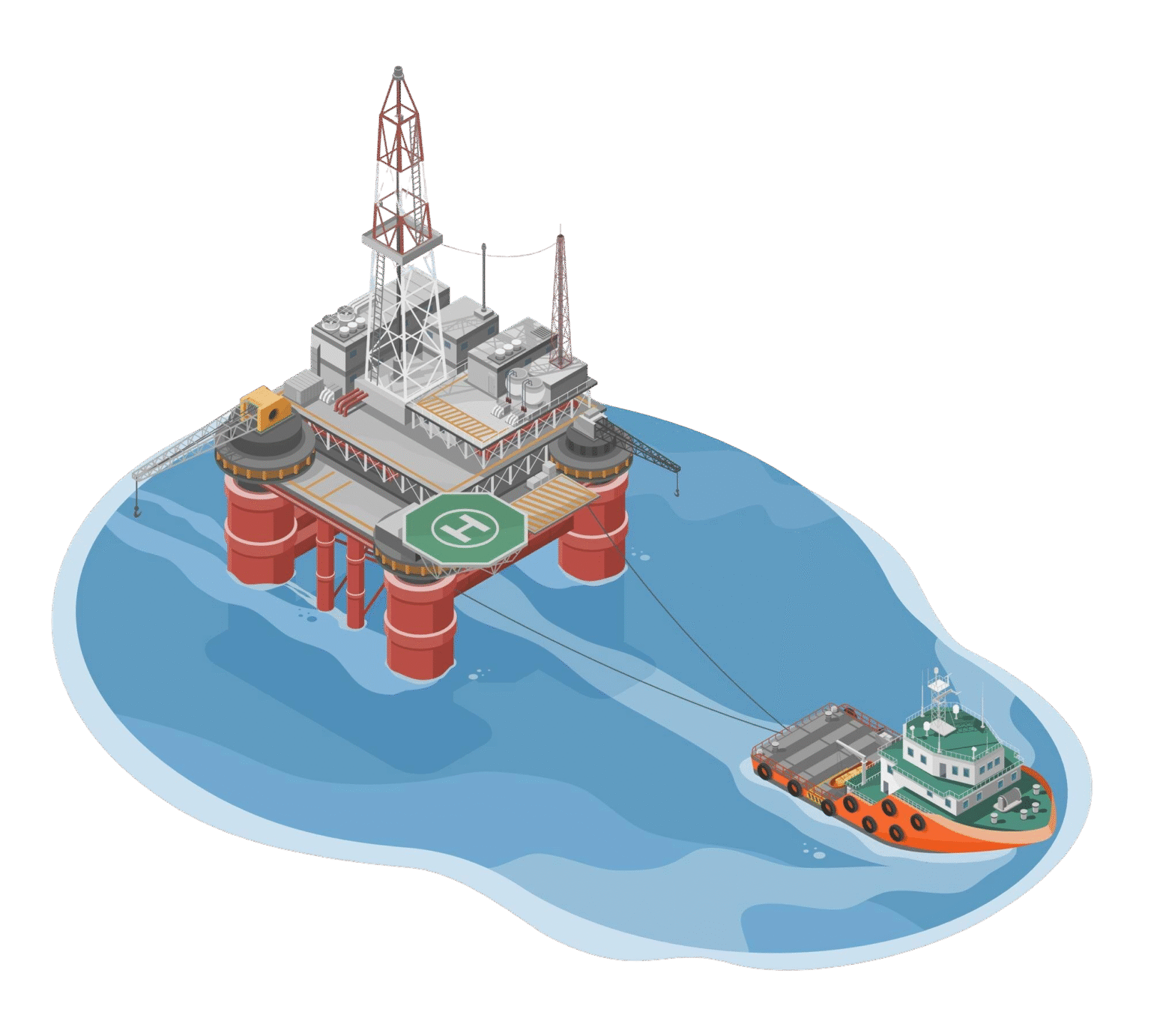 International Rig Relocation Support Services | SABA Drilling