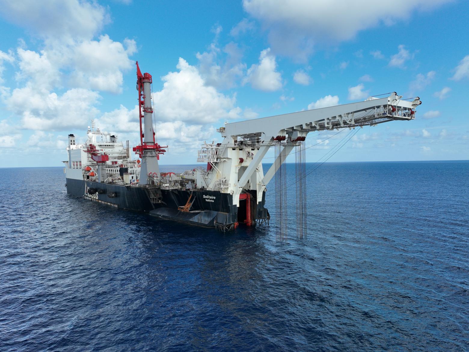 Offshore Pipe Laying Vessel System | SABA Drilling