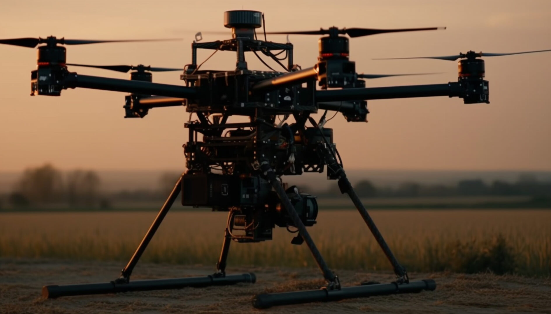 AI-Powered Oilfield Surveillance Drone | SABA SkyGuard™